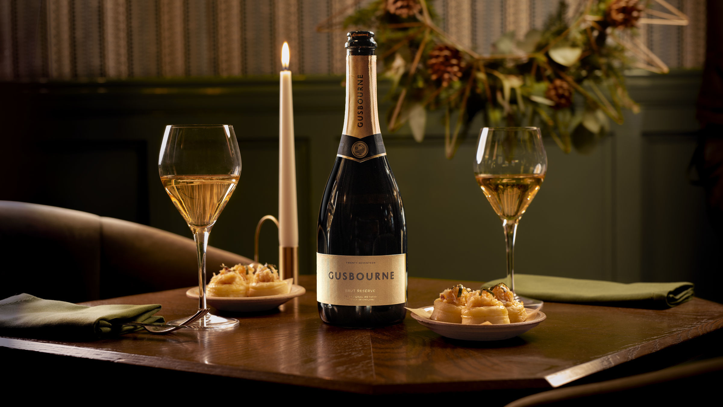 Christmas Four-Course Wine Lunch | Gusbourne Fine English Wines